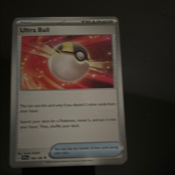 Pokemon | Games | Pokemon Ultra Ball Trainer Card Red Yellow Black ...